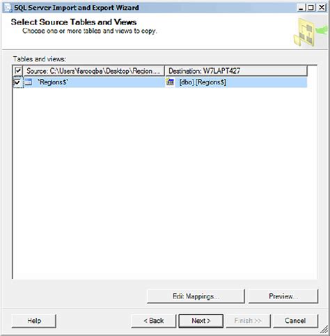 the sql server import and export wizard how to guide