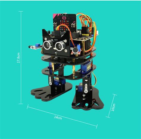 microbit micro bit开发板双足机器人步行舞蹈makecode图形化编程 阿里巴巴