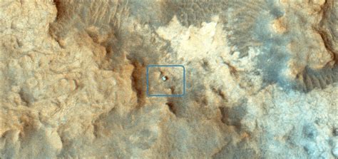 Nasas Mars Reconnaissance Orbiter Took This Photo Of The Curiosity