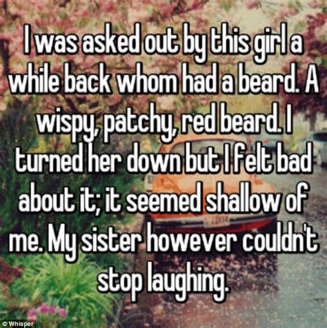 Men Reveal The Real Reasons They Rejected Women On Whisper Daily Mail