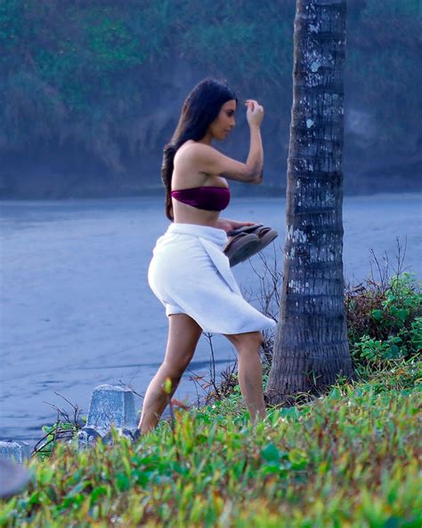Kim Kardashian In Bikini At A Photoshoot In Bali 10 03 2018 Hawtcelebs