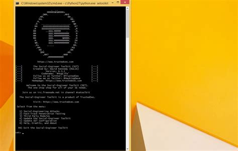 cara install social enginering toolkit di windows fix