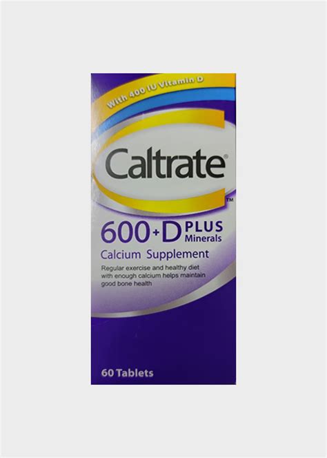 Caltrate 600 D3 Plus Minerals Calcium Supplement Available In Pakistan