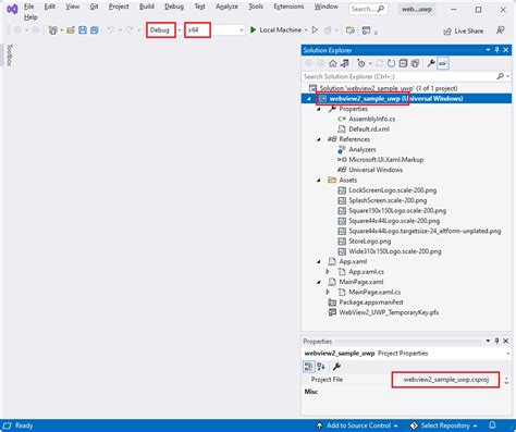 winui 2 uwp 示例应用 microsoft edge development microsoft learn