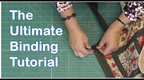 the ultimate quilt binding tutorial with jenny doan of missouri star