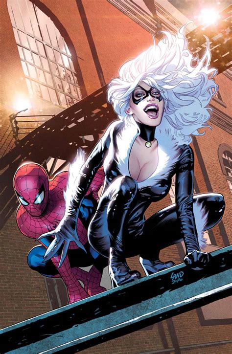 Spider Man And Black Cat Wallpapers Wallpaper Cave