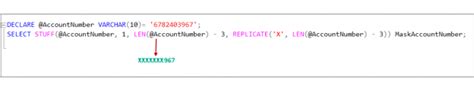 sql stuff function overview
