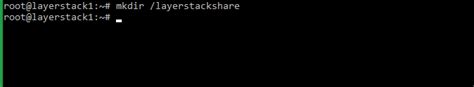 layerstack tutorials layerstack how to set up nfs share on linux