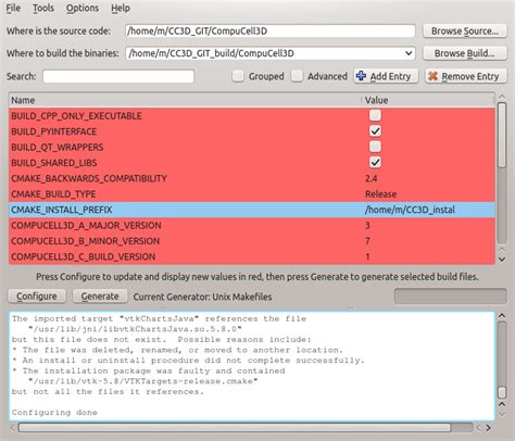 srcbin linuxcompile compucell3d