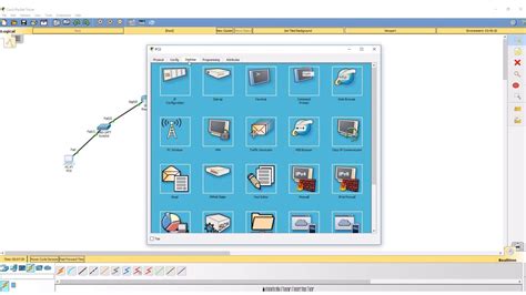 basic pc switch router configuration using cisco packet