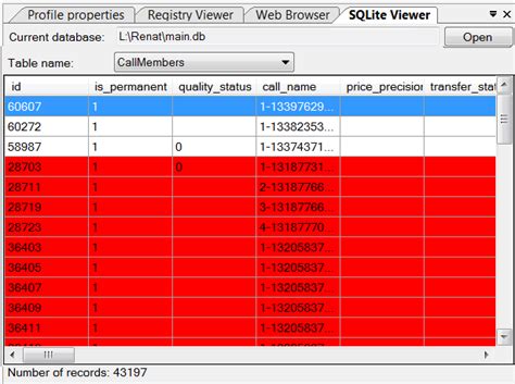 sqlite viewer
