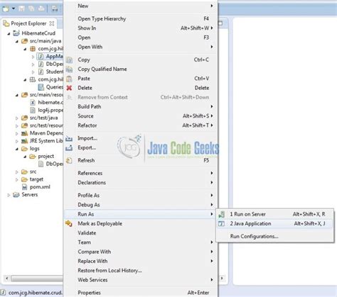 hibernate crud operations tutorial examples java code