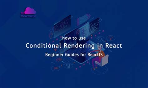 how to use conditional rendering in reactjs