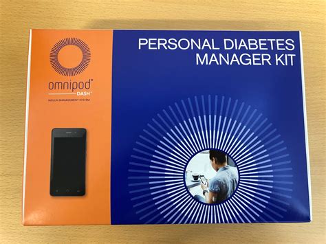 omnipod dash personal diabetes manager pdm startkit slangeløs