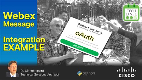webex message oauth integration cisco community