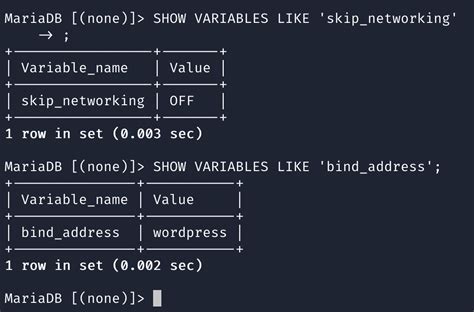 mariadb error 2002 hy000 can t connect to mysql server on mariadb