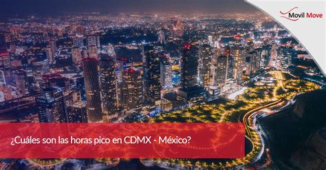 ¿cuáles Son Las Horas Pico En Cdmx México