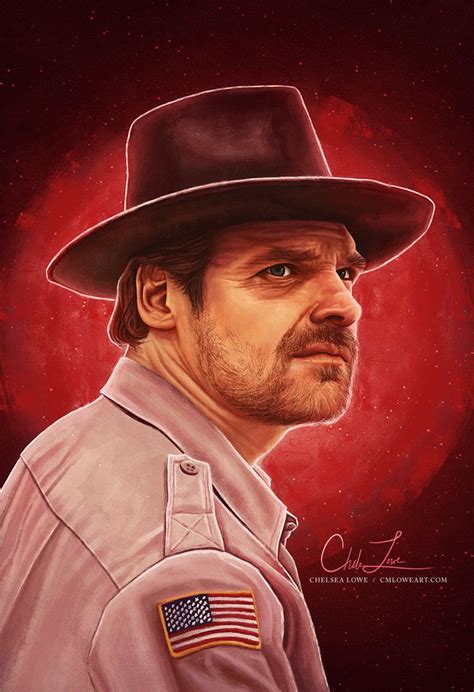 Jim Hopper By Cmloweart Stranger Things Fanart Stranger Things Chief