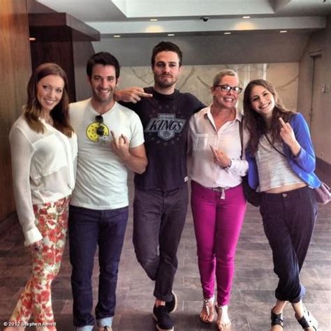 Katie Cassidy Laurel Colin Donnell Tommy Stephen Amell Oliver