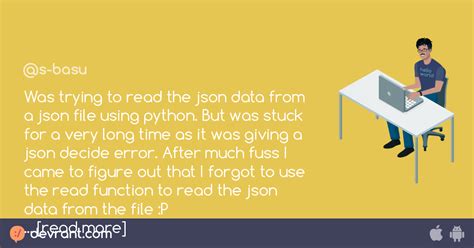 troll was trying to read the json data from a json file