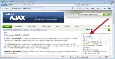 get started with the ajax control toolkit vb the asp site