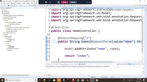 how to create spring mvc in eclips part 5 youtube