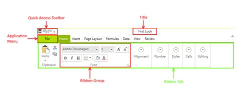 visual structure radspreadsheet telerik ui for winforms