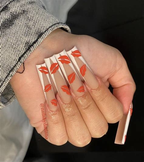Pin By 2ɱα૨α On Red Nails Luv ️ Red Nails Nail Designs Nails