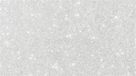 Silver Glitter Texture White Sparkling Shiny Wrapping Paper Background