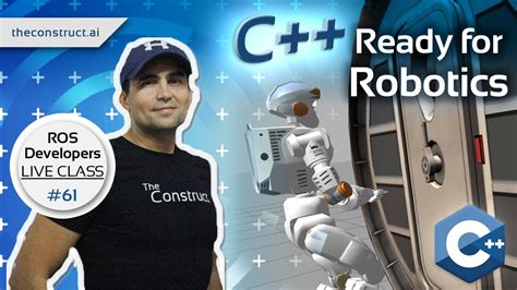 ros developers live class 61 c for robotics youtube