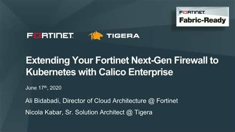 extending your fortigate next gen firewall to kubernetes