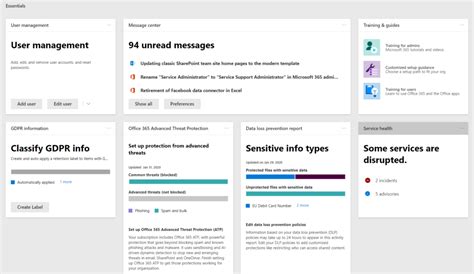 microsoft 365 administration configure your admin portal