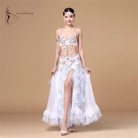 Buy New Women Belly Dance Clothes Eastern Style Beaded