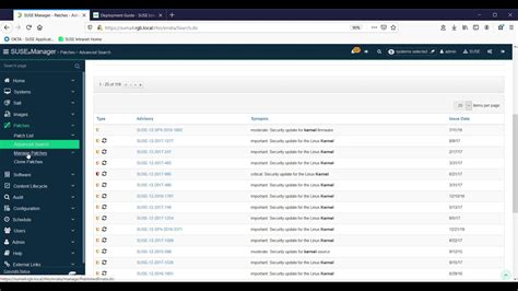 suse manager 4 part 4 packages and patching youtube