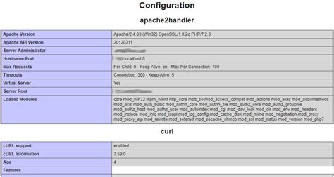 install mysql module php windows curl legacysany