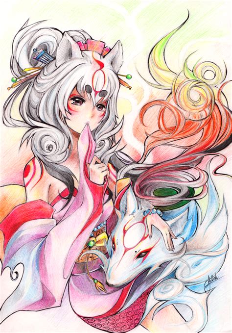 Okami Amaterasu By Princess Ailish On Deviantart