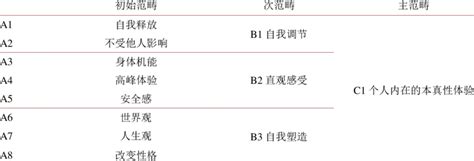 Axial Coding Inductive Subcategories And Major Categories 表 3