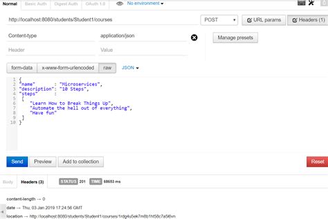 [fixed] how to fix 415 error during post request in rest web