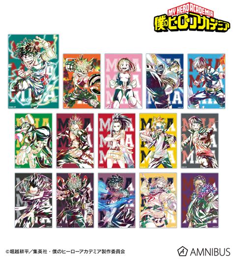 Tvアニメ『僕のヒーローアカデミア』 トレーディング Ani Art 第3弾 全身ver アクリルカード Amnibus アムニバス