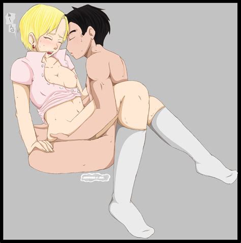 Rule 34 Android 18 Blush Cj4dj Couple Crazyjen Dragon Ball Dragon