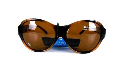 Foster Grant Solar Shield Polarized Sunglasses Fits Over Reading