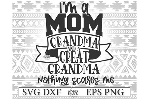Mom Grandma Great Grandma Svg Mothers Day Svg