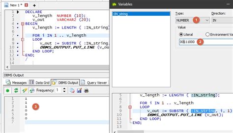 sql how to iterate over binary string in oracle stack overflow