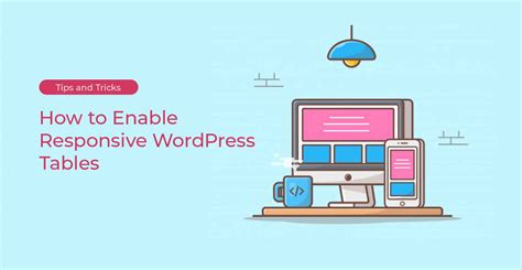how to enable responsive tables in wordpress [css tablepress