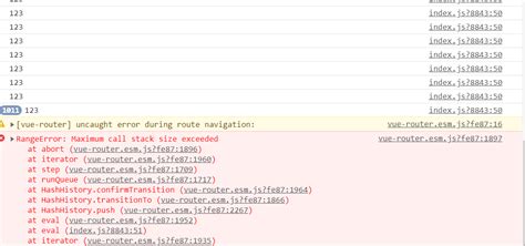 vue 报错 rangeerror maximum call stack size exceeded 嘉煠 博客园