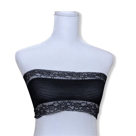 New Strapless Sexy Lingerie Stretch Lace Bandeau Bra Tube Top Etsy