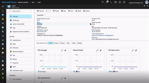deploy the vsrx image from azure marketplace vsrx deployment guide