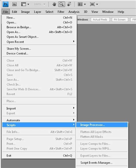 how to batch resize in photoshop creative digital media