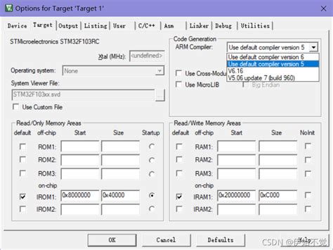 [solved] keil5 error error 65 access violation at 0x08040000 no