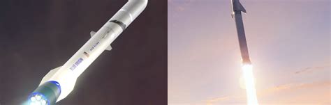 New Glenn Vs Starship How Blue Origin And Spacexs Heavy Rockets Compare